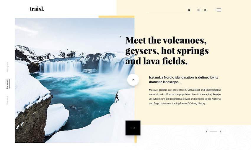 Travel Website Design Inspiration - TECHNOBABBLE